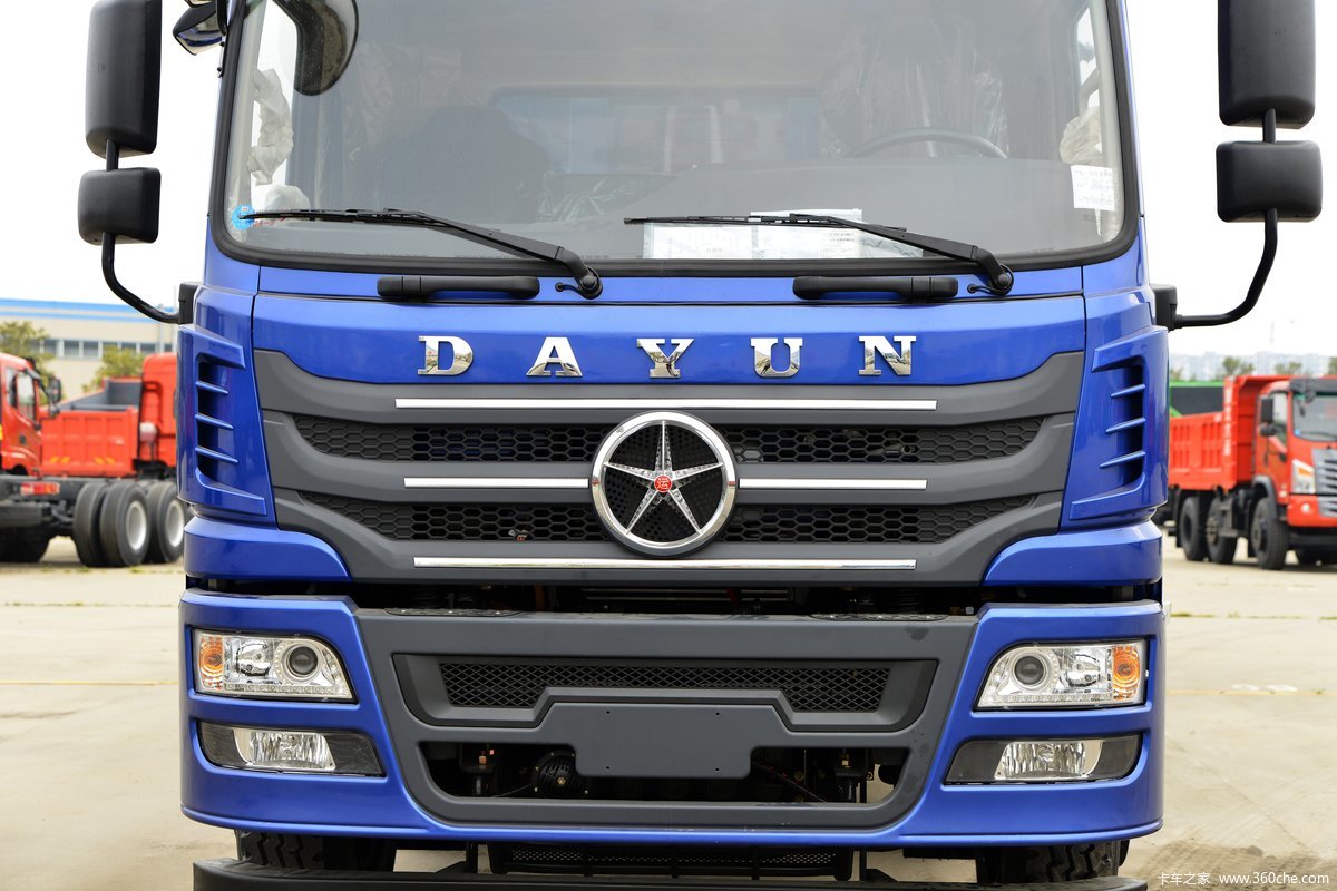 【图】大运 F7重卡 270马力 8X2 6.5米自卸车(国六)(DYQ3313D6EB)_实拍图片_1648857_卡车之家