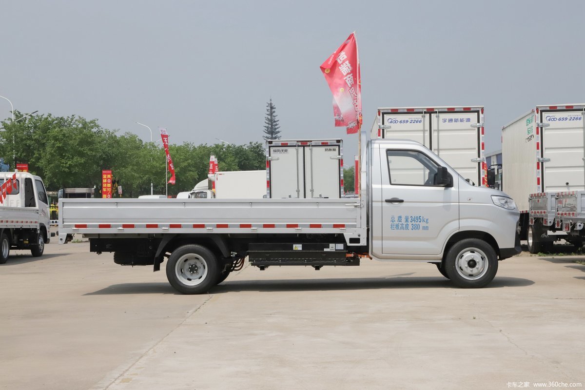 【图】开瑞 小象X7 豪华型 3.5T 3.815米单排纯电动栏板微卡(SQR1030BEVH31)55.7kWh_实拍图片_1659054_卡车之家
