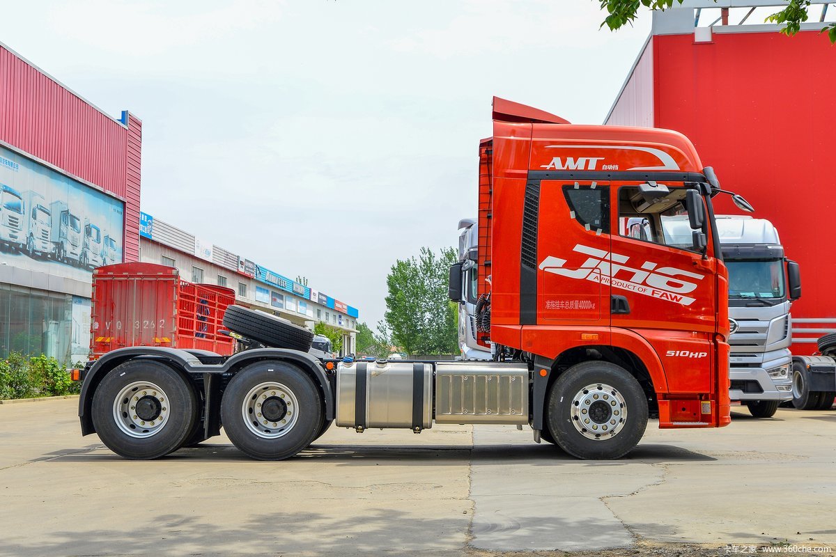 【图】青岛解放 JH6重卡 领航版 510马力 6X4 AMT自动档牵引车(CA4259P25K15T1E6A80)_实拍图片_1663101_卡车之家