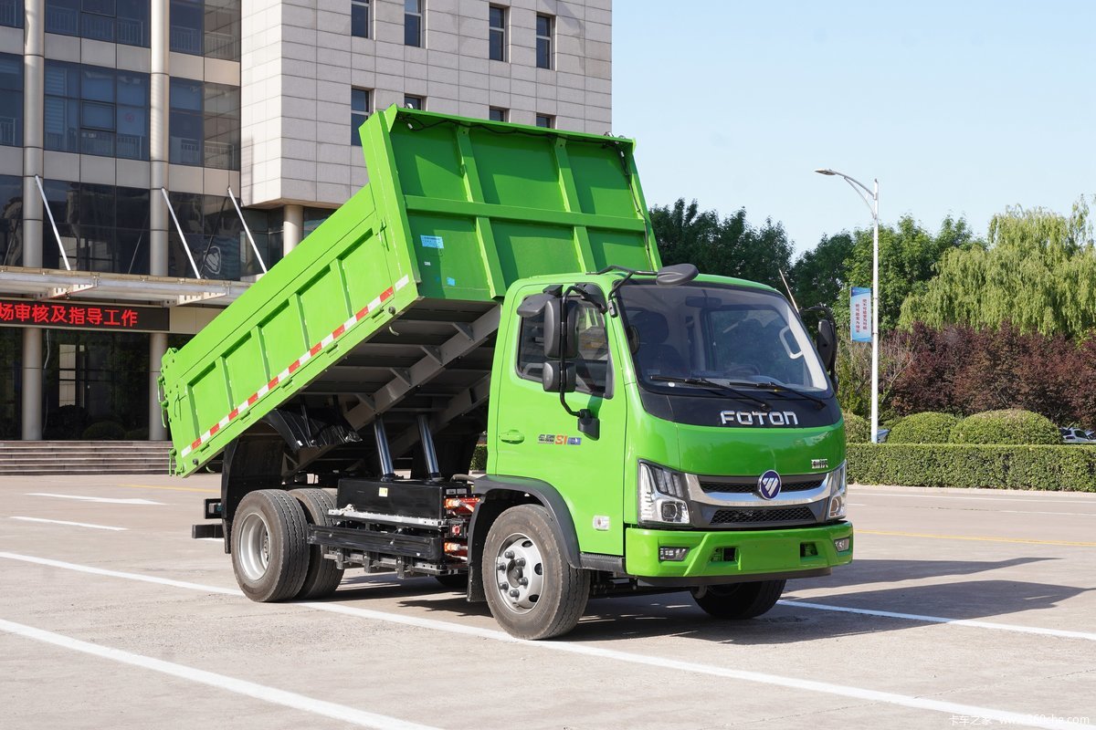 【图】福田瑞沃 金刚S1EV 12T 4X2 3.9米单排纯电动自卸汽车(BJ3125EVJA1)106.95kWh_实拍图片_1684491 ...