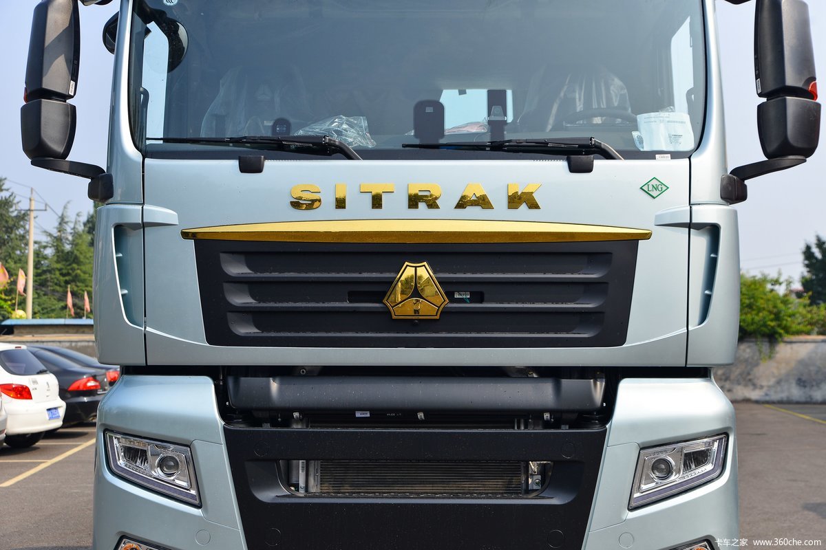 【图】中国重汽 汕德卡SITRAK G7S重卡 530马力 6X4 LNG自动档牵引车(国六)(ZZ4256V384HF1LB)_实拍图片 ...