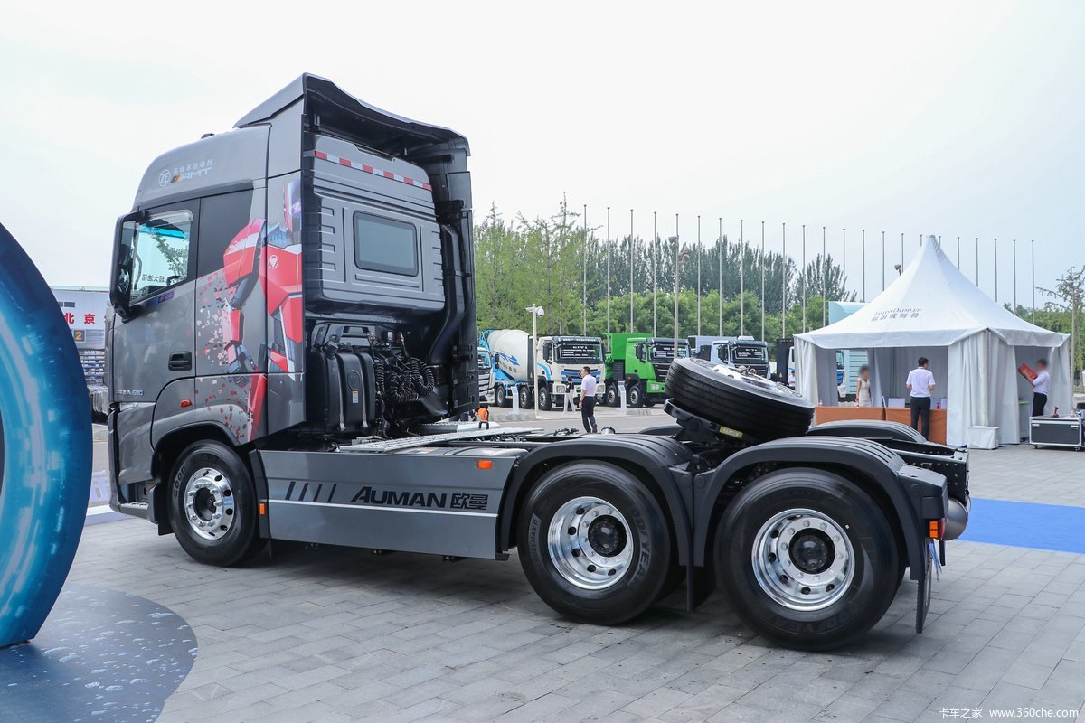 【图】福田 欧曼银河 680马力 6X4 AMT自动档牵引车(BJ4259Y6DHL-11)_实拍图片_1725235_卡车之家