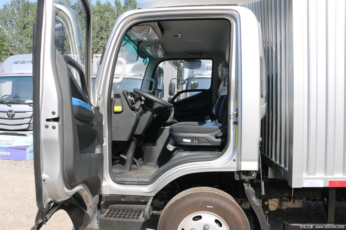 【图】福田 欧马可S1系 智盈版 160马力 4.14米单排厢式轻卡(国六)(BJ5048XXY-FM9)_实拍图片_1732554_卡车之家
