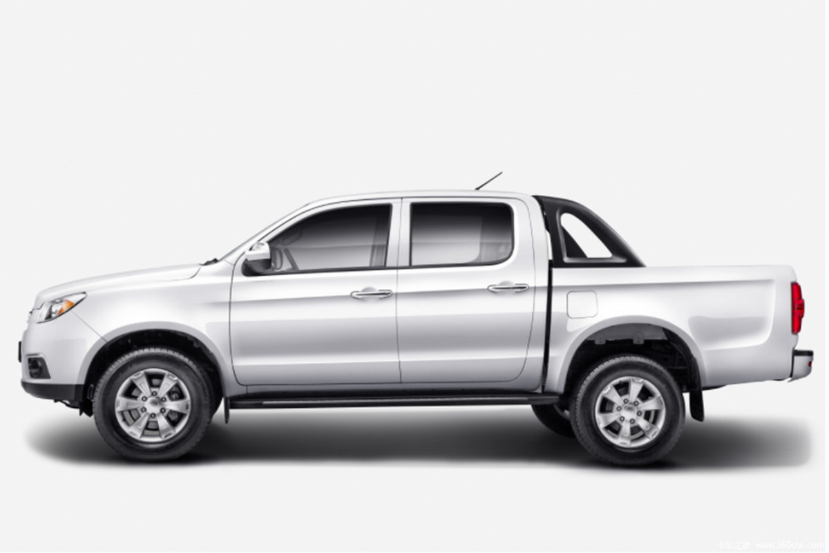 【图】江淮T6EV 精英型 两驱 双排纯电动皮卡65.3kWh_实拍图片_1735355_卡车之家