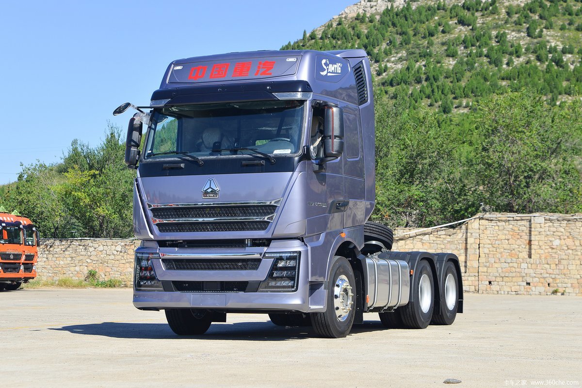 【图】中国重汽 HOWO TH7重卡 540马力 6X4 AMT自动挡牵引车(国六)(ZZ4257V324HF1B)_实拍图片_1738340 ...