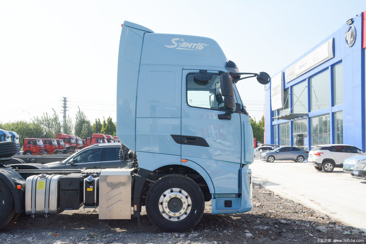 【图】中国重汽 HOWO TH7重卡 570马力 6X4 AMT自动挡牵引车(国六)(ZZ4257V324HF1B)_实拍图片_1748638 ...