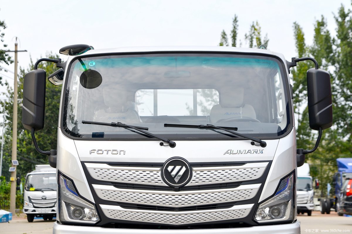 【图】福田 欧马可S3 160马力 4.17米单排栏板轻卡(BJ1048V9JEA-FM3)_实拍图片_1753244_卡车之家