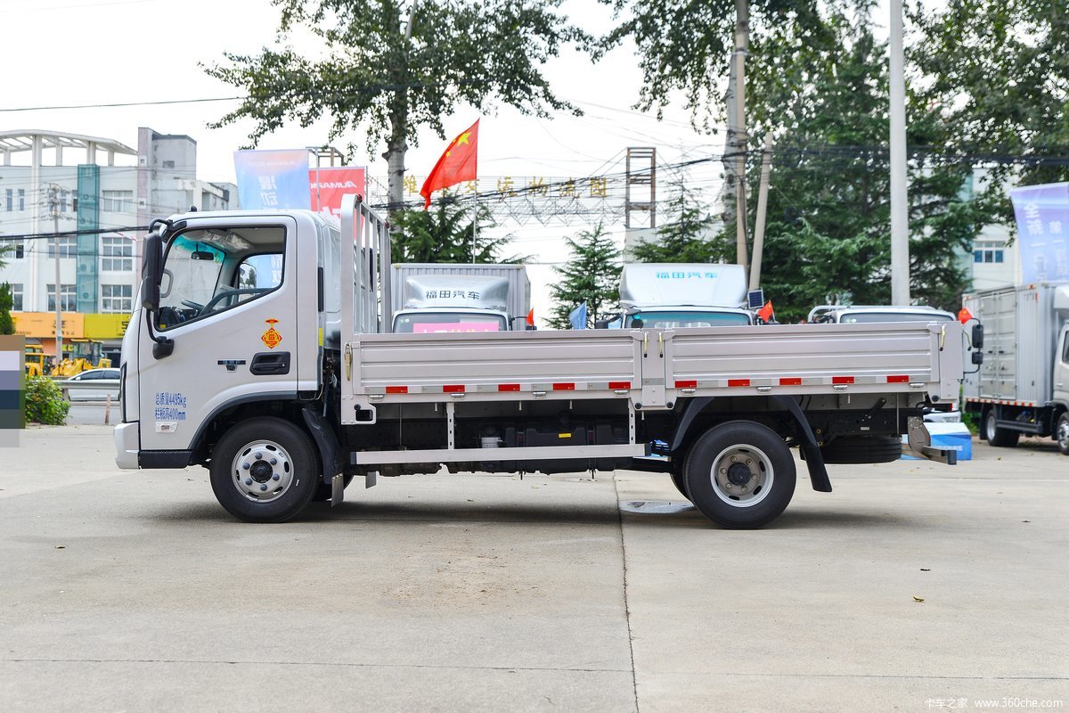 【图】福田 欧马可S3 160马力 4.17米单排栏板轻卡(BJ1048V9JEA-FM3)_实拍图片_1753244_卡车之家