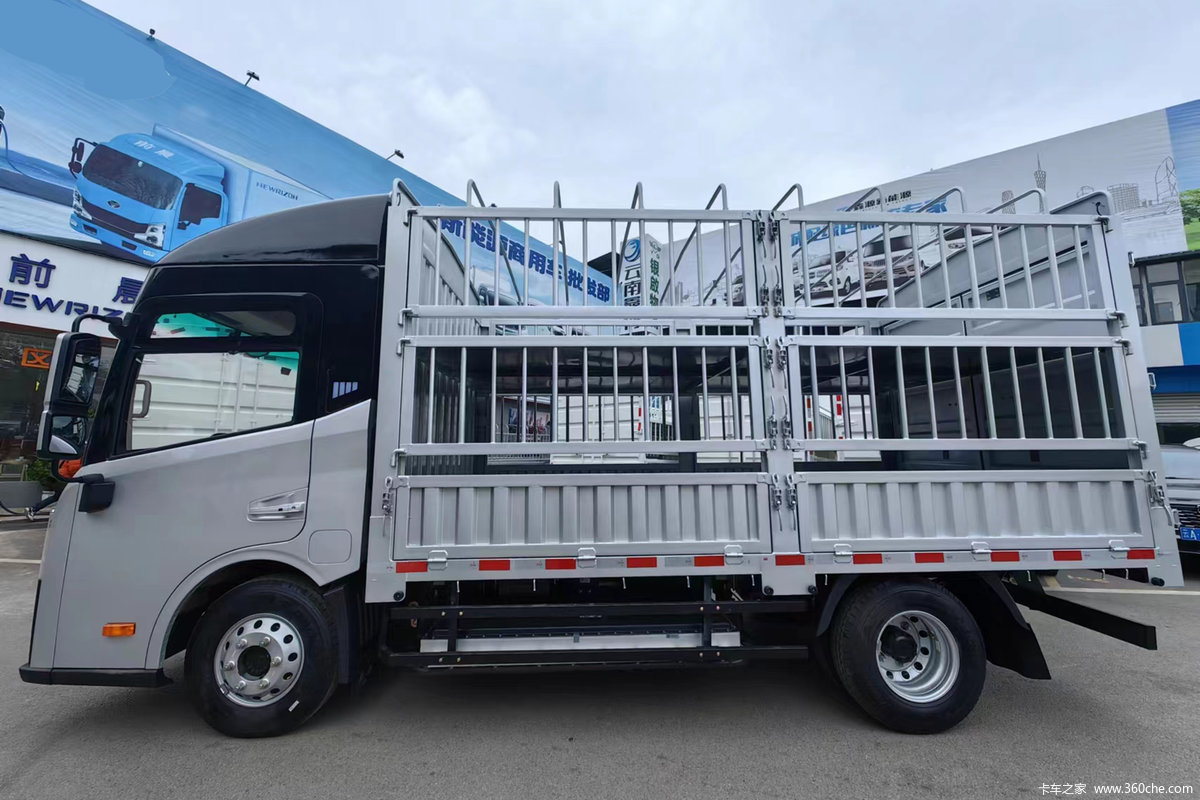 【图】前晨汽车 iC1 4.5T 4.18米单排换电式纯电动仓栅式轻卡(KLQ5042CCYEV1)_实拍图片_1777327_卡车之家