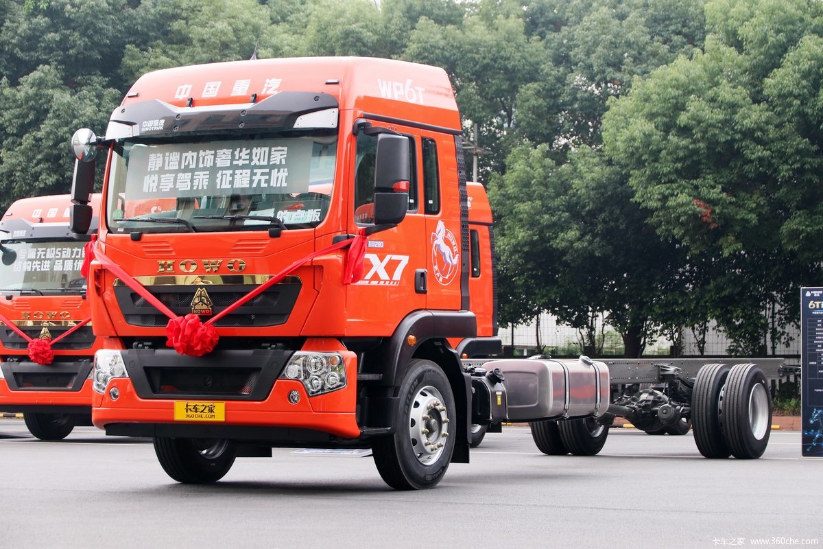 【图】中国重汽 HOWO TX7 的卢版 280马力 4X2 9.6米厢式载货车(ZZ5187XXYK711GF1)_实拍图片_1777239 ...