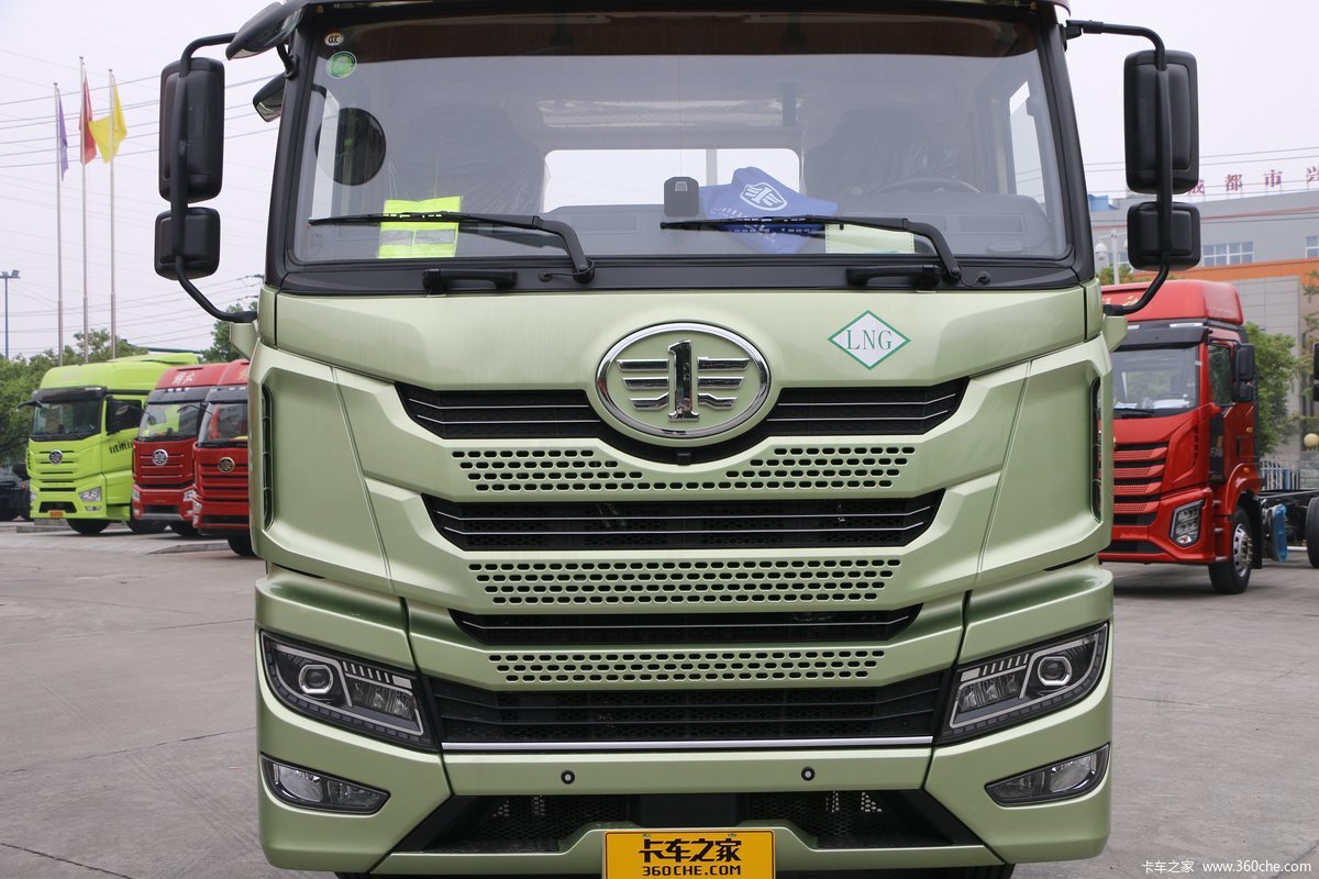 【图】青岛解放 JH5重卡 480马力 6X4 LNG牵引车(CA4250P2K8T1NE6A80)_实拍图片_1780618_卡车之家