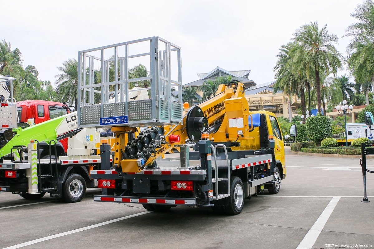 【图】福田 奥铃M卡 122马力 4X2 高空作业车(SYR5042XJXFT6)_实拍图片_1807950_卡车之家