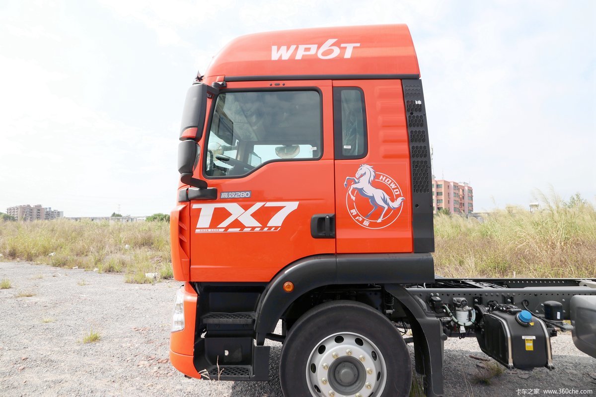 【图】中国重汽 HOWO TX7 的卢版 280马力 4X2 9.6米厢式载货车(ZZ5187XXYK711GF1)_实拍图片_1809790_卡车之家