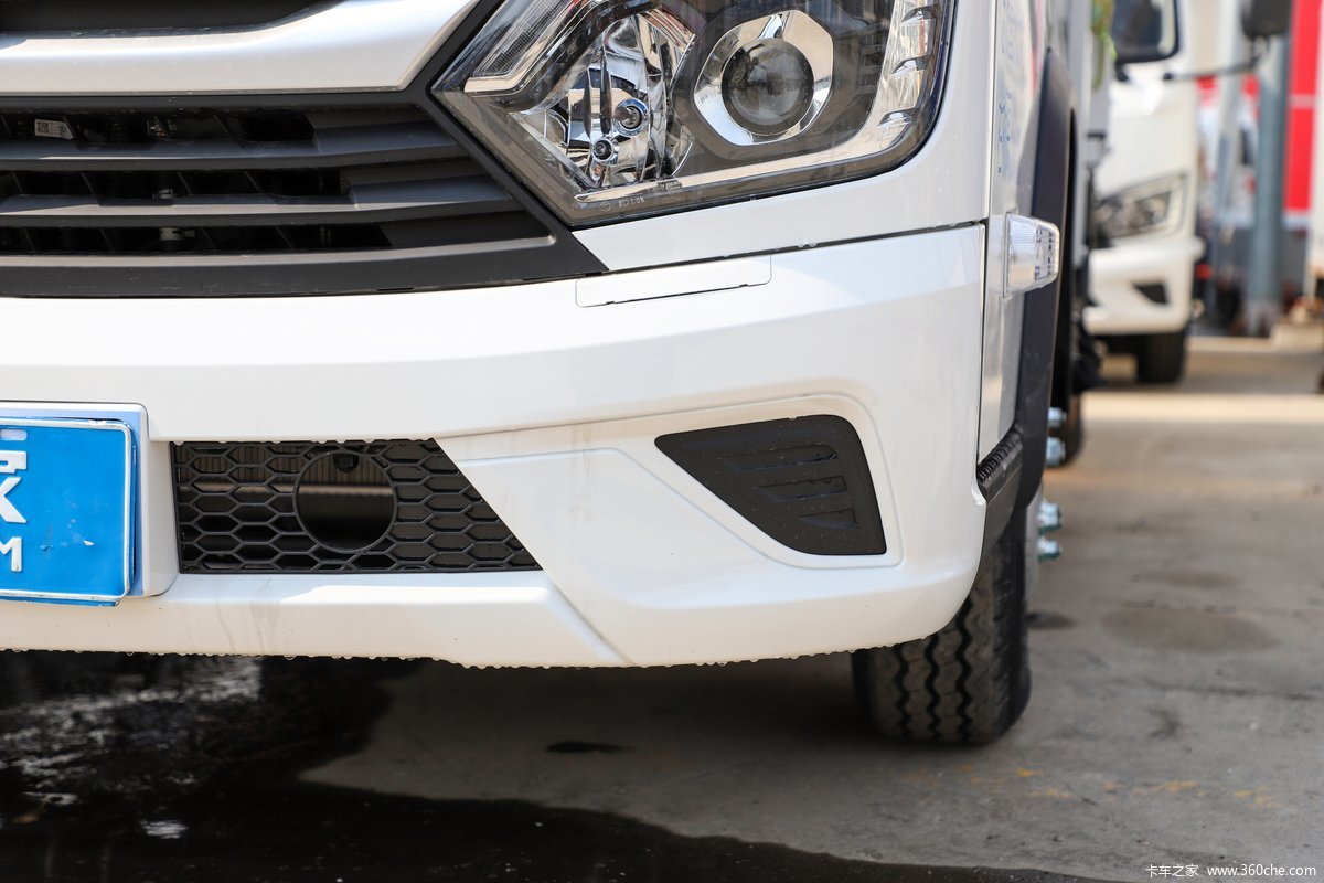 【图】福田 奥铃V卡 1.6L 122马力 汽油 2.7米双排栏板小卡(BJ1031V4AV5-AA1)_实拍图片_1839906_卡车之家