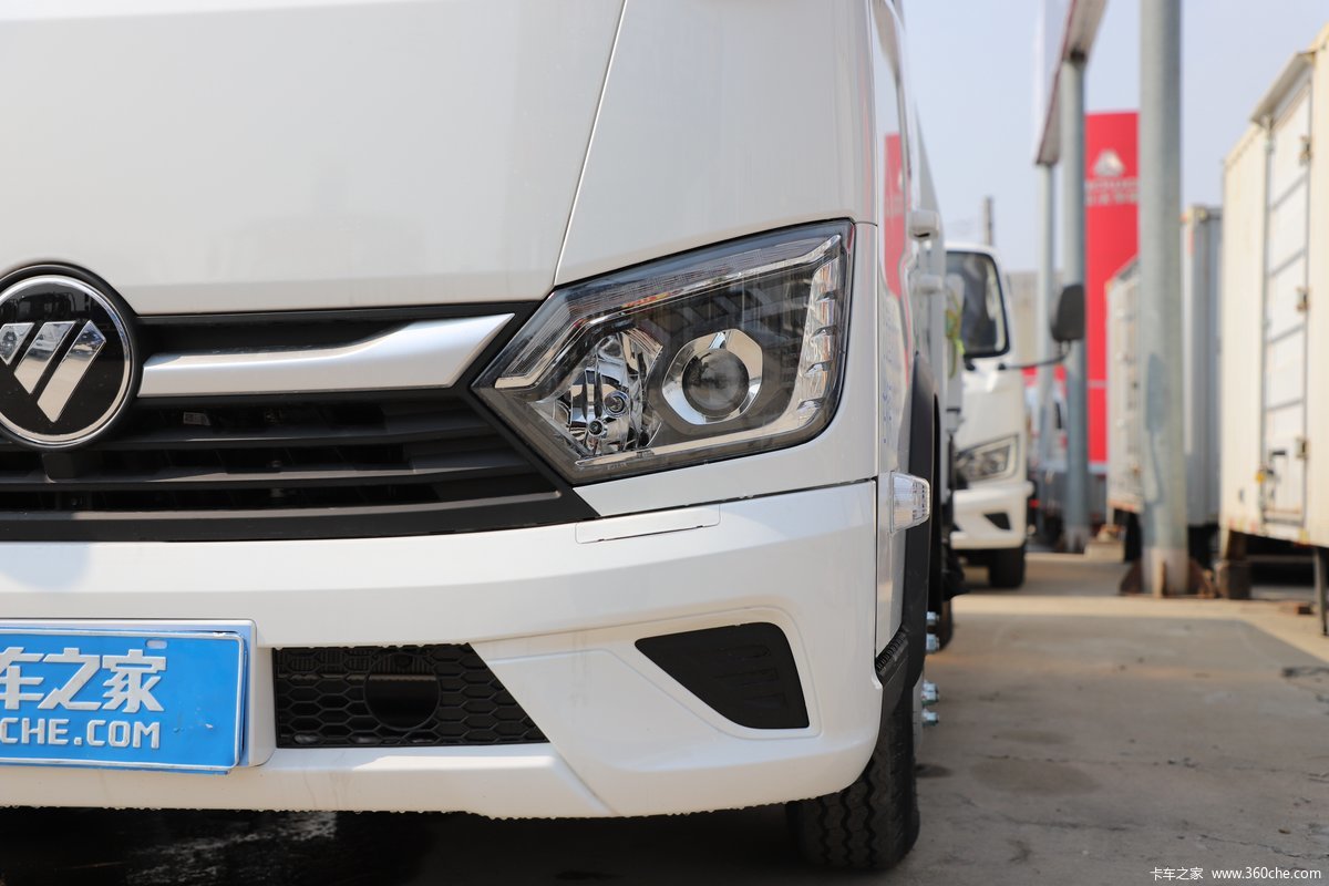 【图】福田 奥铃V卡 1.6L 122马力 汽油 2.7米双排栏板小卡(BJ1031V4AV5-AA1)_实拍图片_1839906_卡车之家