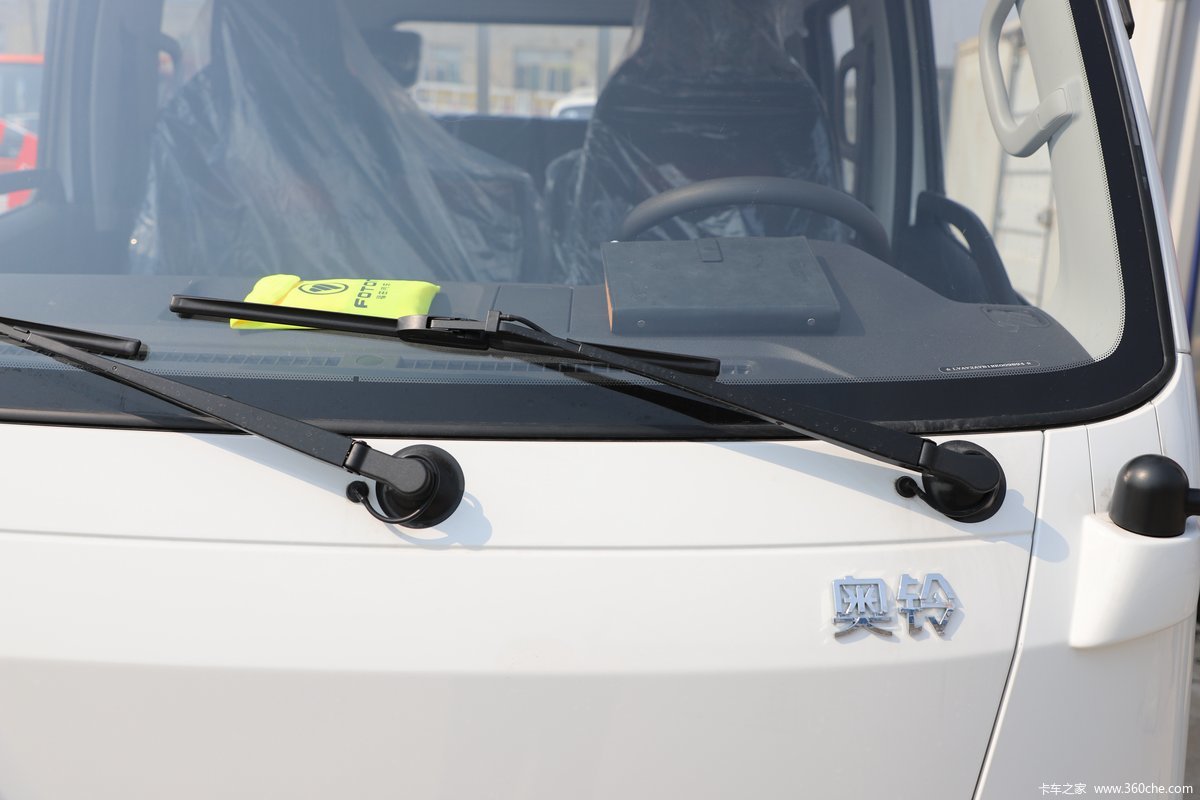 【图】福田 奥铃V卡 1.6L 122马力 汽油 2.7米双排栏板小卡(BJ1031V4AV5-AA1)_实拍图片_1839906_卡车之家