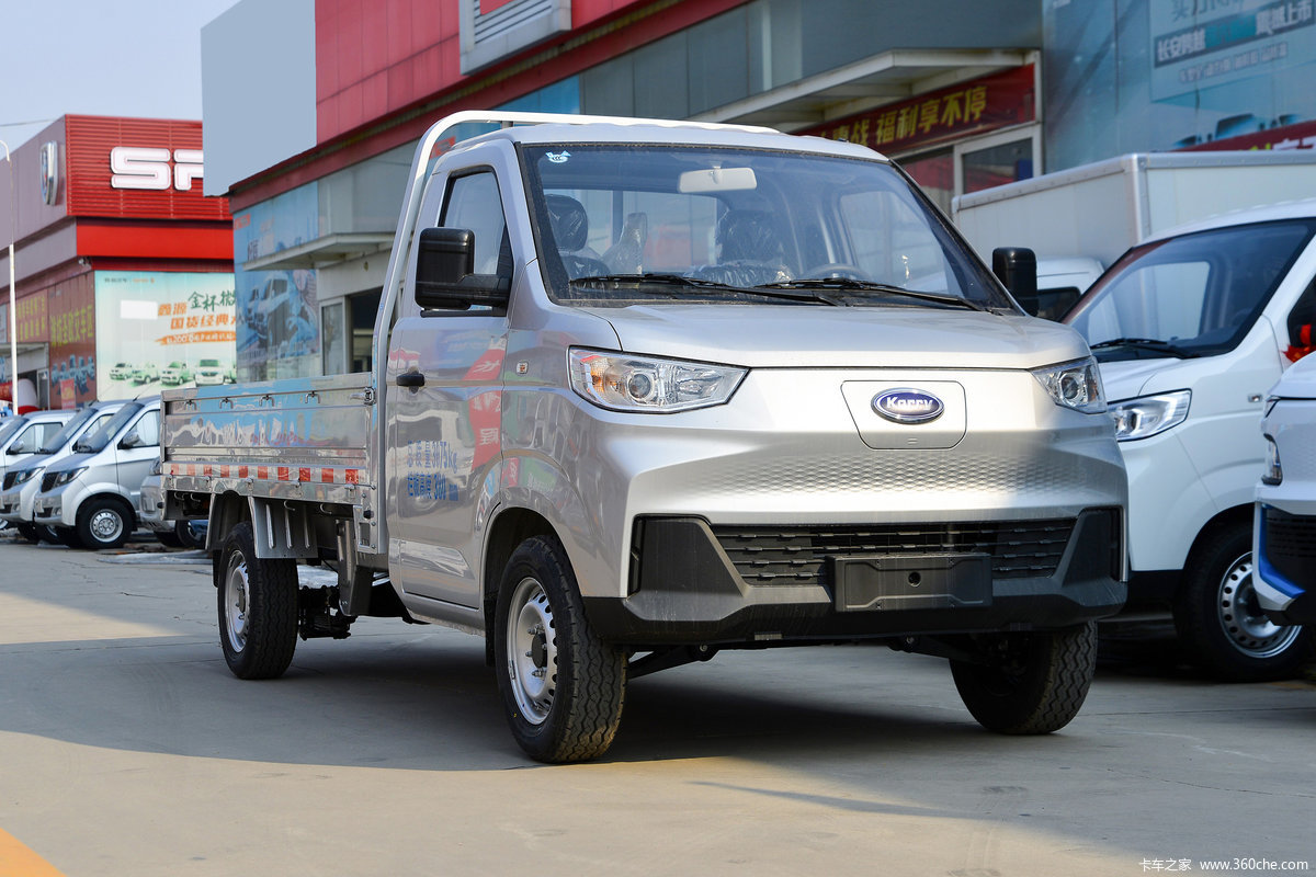 【图】开瑞 小象X5 青春版 3.1T 3.2米单排纯电动栏板微卡(SQR1030BEVH72)41.86kWh_实拍图片_1850849_卡车之家