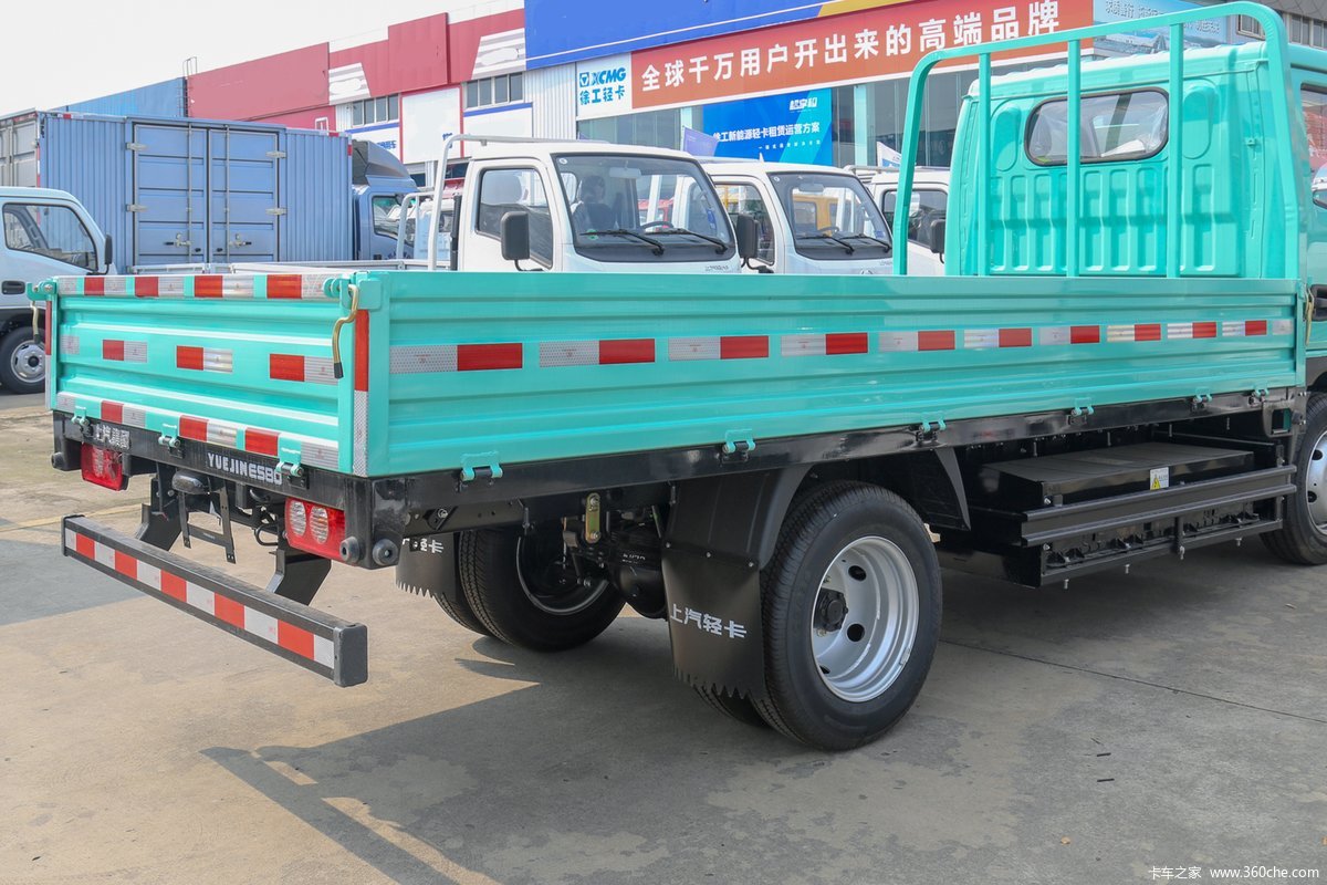 【图】上汽跃进 福星ES80 4.1T 3.805米单排纯电动栏板小卡(SH1047PCEVNZ3)55.7kWh_实拍图片_1897247_卡车之家
