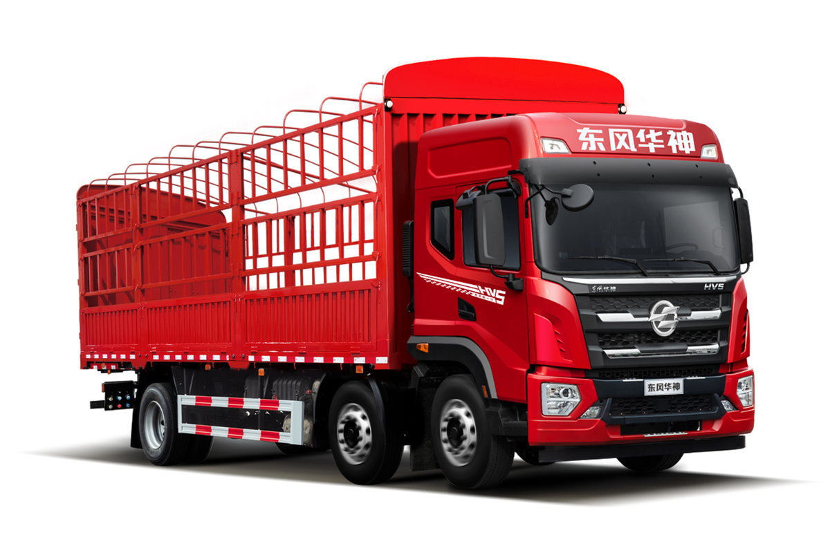 【图】东风华神 HV5 270马力 6X2 9.6米仓栅式载货车(DFD5256CCYL6D23)_实拍图片_1911733_卡车之家