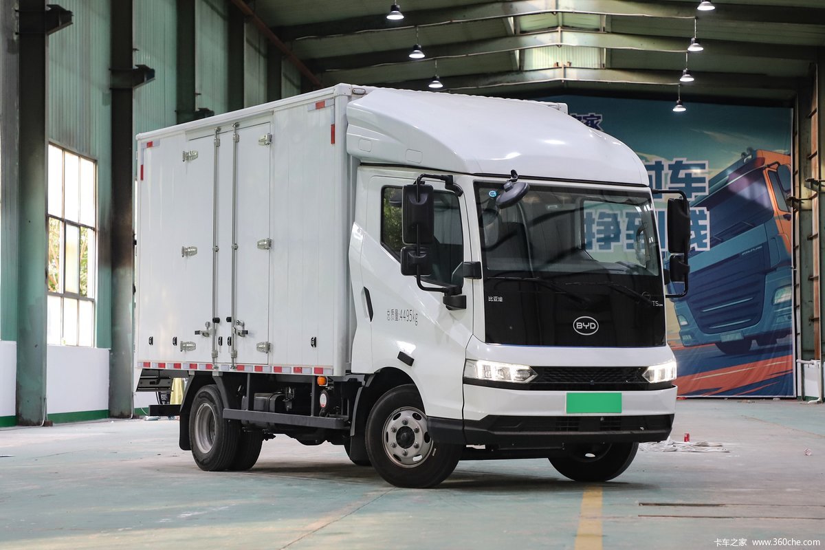 【图】比亚迪T5DM 科技版 4.5T 4.03米单排插电式增程混合动力厢式轻卡(BYD5040XXYHEV1)18.3kWh_实拍图片_1917199_卡车之家
