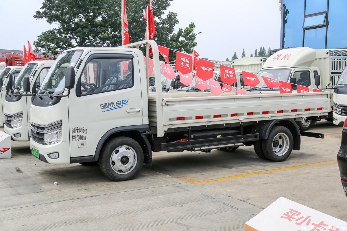 【图】福田 时代领航S1 4.5T 3.8米纯电动栏板轻卡(BJ1045EVJA52)66.84kWh_实拍图片_1928100_卡车之家