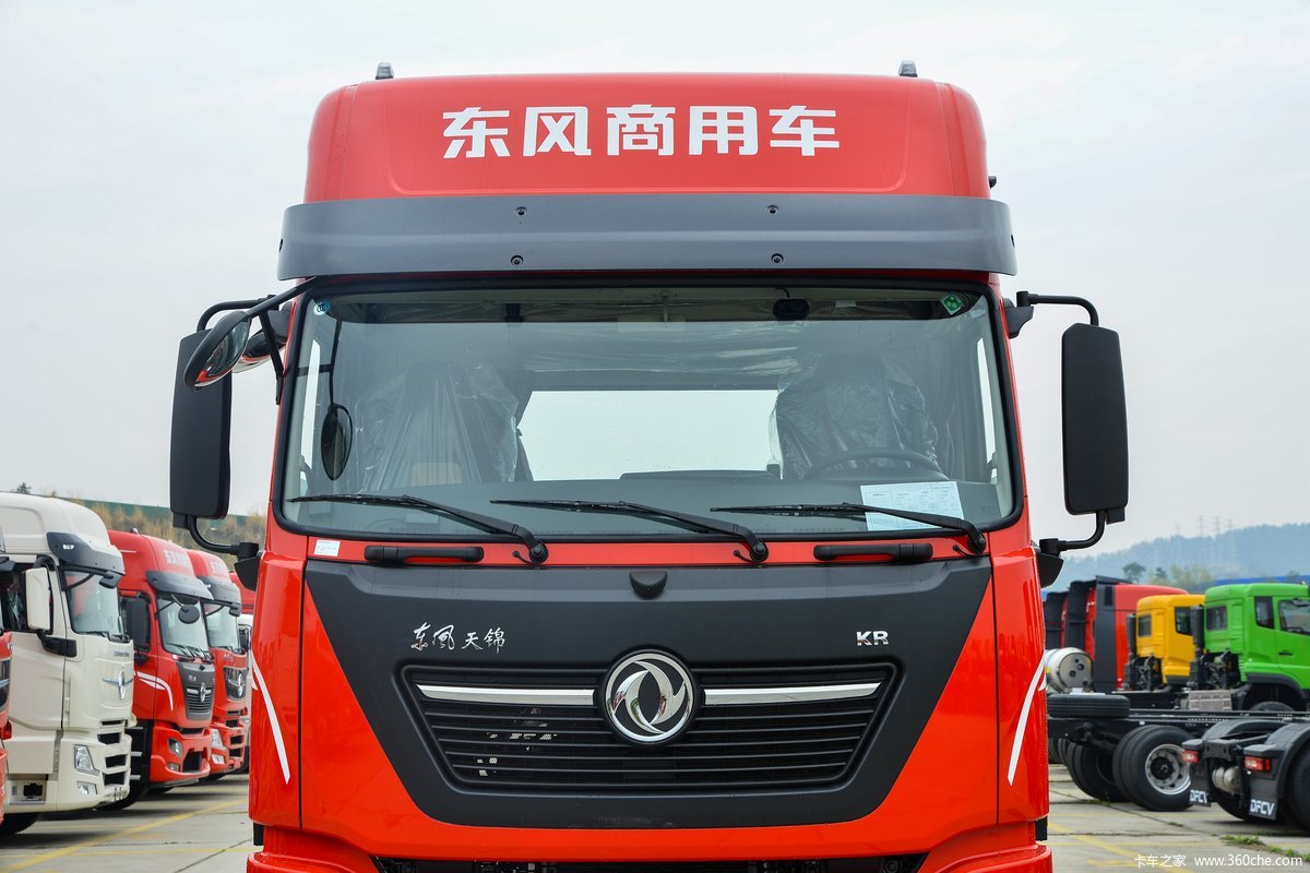 【图】东风商用车 天锦KR PLUS 舒适版 290马力 4X2 6.8米栏板载货车(高顶双卧)(DFH1180E7)_实拍图片 ...