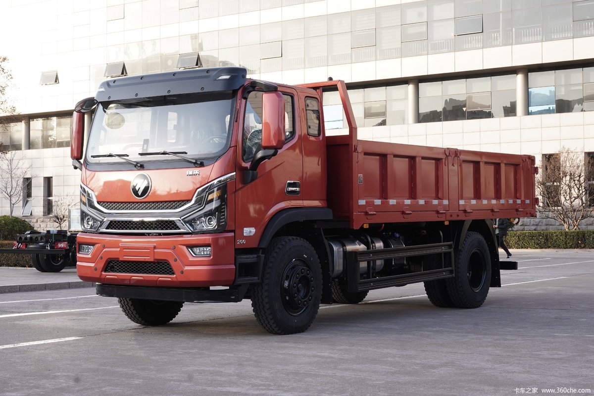 【图】福田瑞沃 大金刚ES5 Pro 200马力 4X2 4.85米自卸车(BJ3184DLPFD-01)_实拍图片_1941347_卡车之家