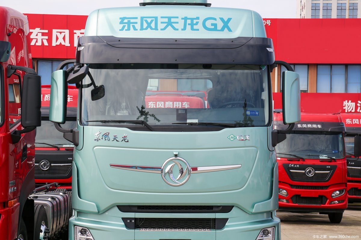 【图】东风商用车 天龙旗舰GX 580马力 6X4 LNG自动档牵引车(液缓)(DFH4250DX13)_实拍图片_1942044_卡车之家