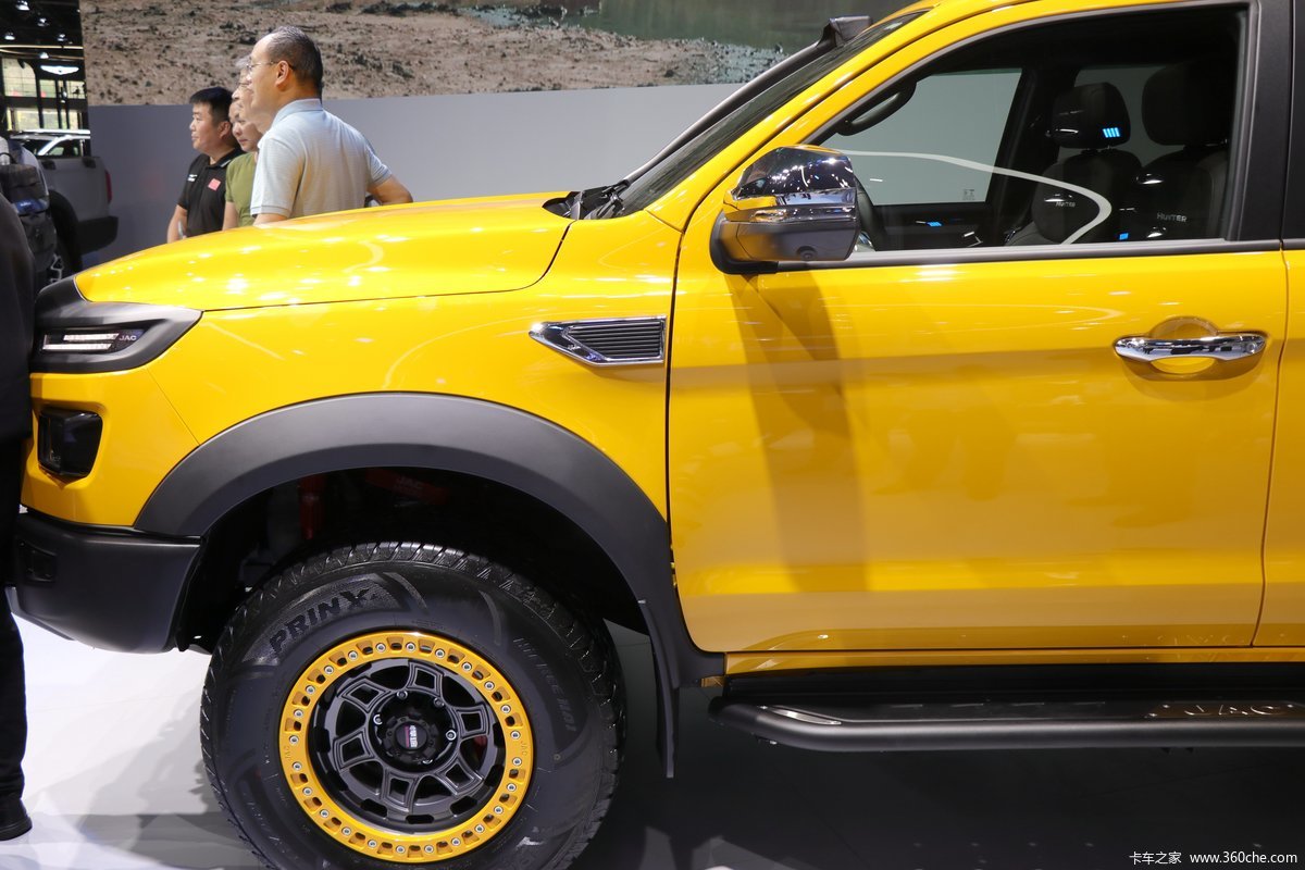 【图】江淮 悍途 2024款 山猫版精英型 2.0T柴油 170马力 自动四驱 标双排皮卡_实拍图片_1983388_卡车之家