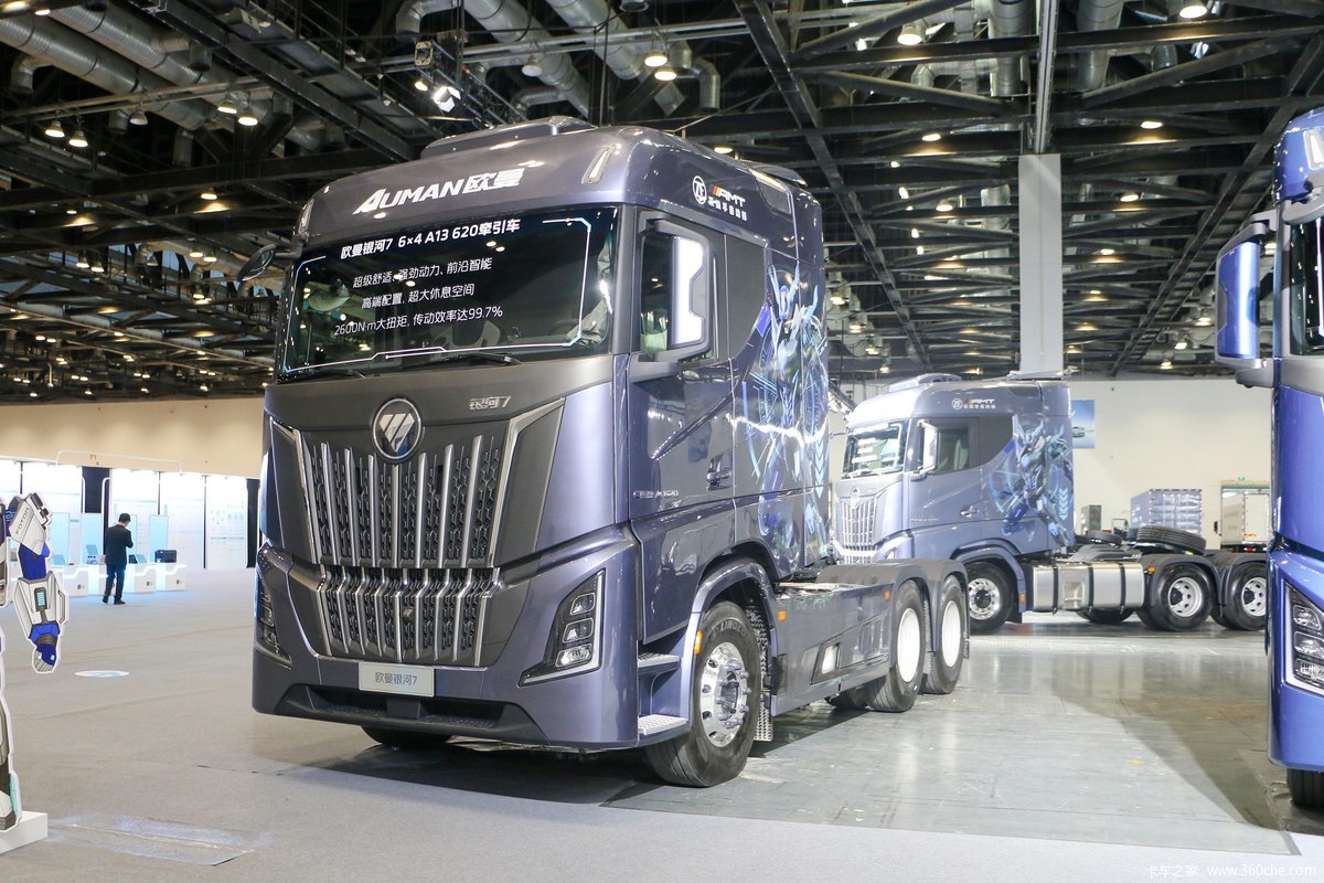 【图】福田 欧曼银河7 620马力 6X4 自动档牵引车_实拍图片_2011204_卡车之家